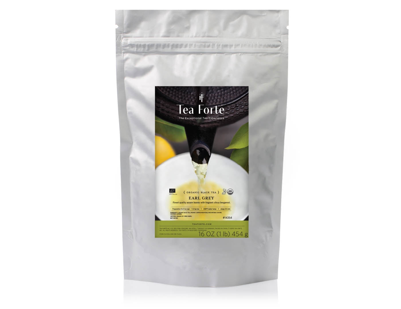 Earl Grey One Pound Loose Tea Pouch | Best Black Tea